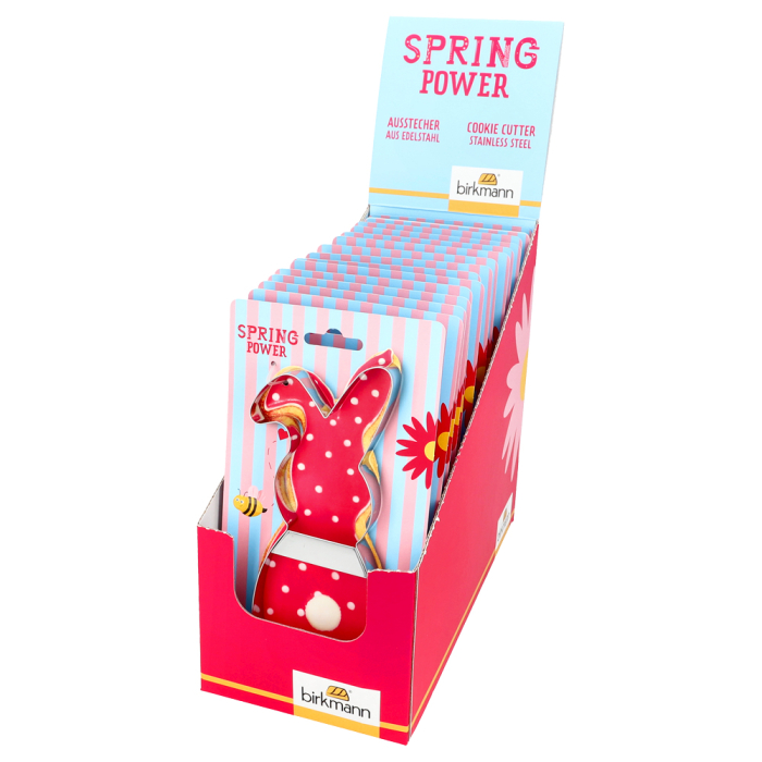 XXL Ausstechform Hase auf Cardboard | Birkmann