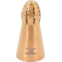 TUFF NOZZLES | SERRATED NO. 111 STAINLESS STEEL | Ø 25 MM | Birkmann