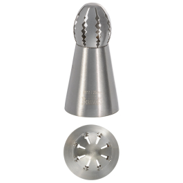 TUFF NOZZLES | SERRATED NO. 111 STAINLESS STEEL | Ø 25 MM | Birkmann